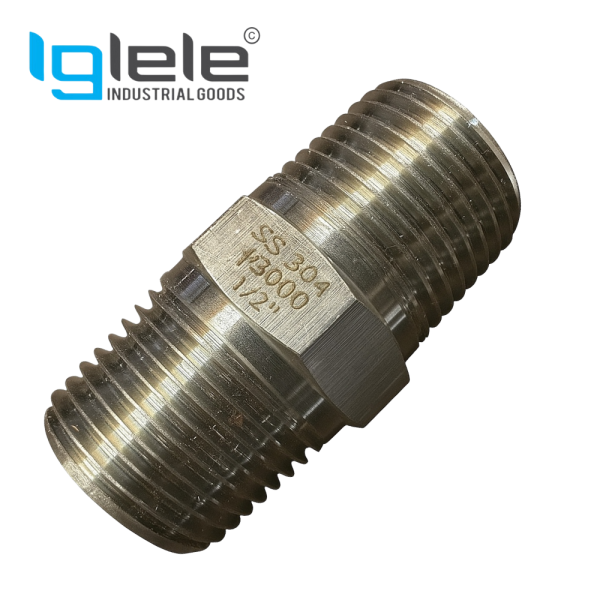 SS Nipple Npt Hex SS 304 6000 PSI - Buy Industrial Goods Mumbai
